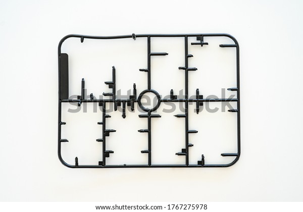Empty Plastic Sprue Part Model Kit Stock Photo (Edit Now) 1767275978