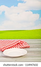 Empty Plate Stock Photo 114947632 | Shutterstock