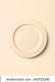 Empty Plate Pattern Design Isolated On Stock Photo 476240962 | Shutterstock