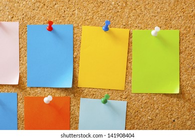 Empty Post Pins On Memo Board Stock Photo 143839726 | Shutterstock