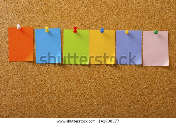 Empty Post Pins On Memo Board Stock Photo 141908377 | Shutterstock