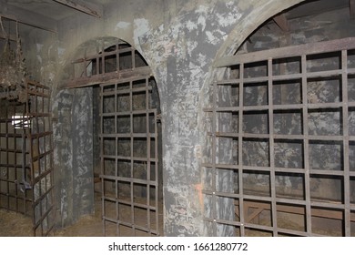 Empty Prison Cells Behind Bars Stock Photo 1661280772 | Shutterstock