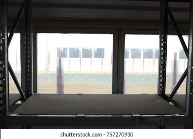 Empty Rack Warehouse Stock Photo 757270930 | Shutterstock