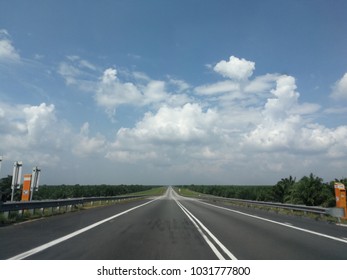 Empty Road Diagonal Perspective Stock Photo 1031777800 | Shutterstock