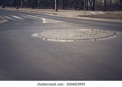 Empty Roundabout Stock Photo 1054023995 | Shutterstock