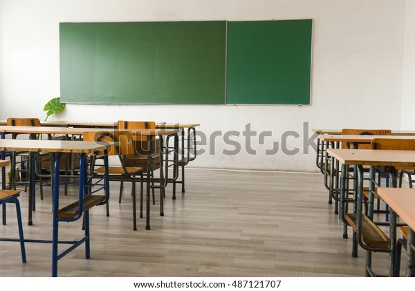 Empty School Classroom Stock Photo 487121707 | Shutterstock