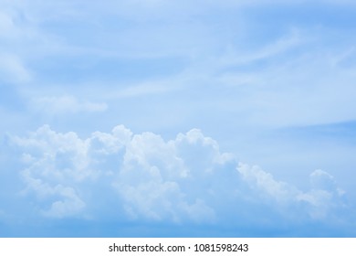 Empty Sky Blue Sky Background Tiny Stock Photo 1081598243 | Shutterstock