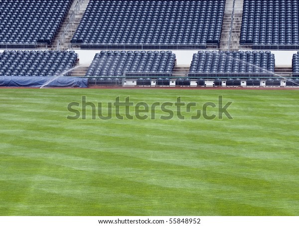 Empty Stands Baseball Stadium Stock Photo 55848952 | Shutterstock