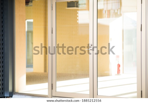 Empty Storefront Window Display Stock Photo 1885212556 | Shutterstock