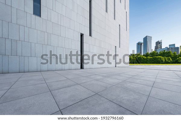 Empty Studio Background Concrete Texture Stock Photo 1932796160 ...