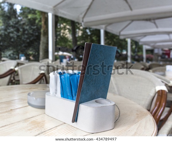 Empty Table Outside Cafe Stock Photo 434789497 | Shutterstock