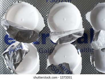 Empty Tablet Blister Pack Stock Photo 1373351 | Shutterstock