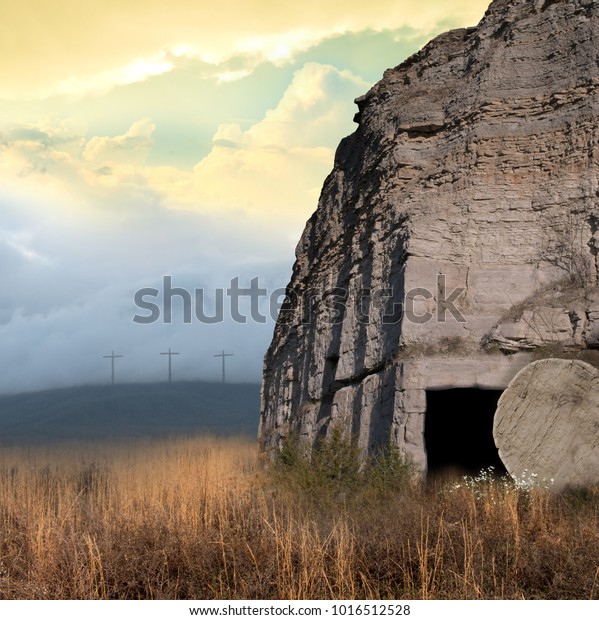 Empty Tomb Scene Stock Photo 1016512528 | Shutterstock