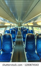 Empty Train Wagon Interior Stock Photo 1200874543 | Shutterstock