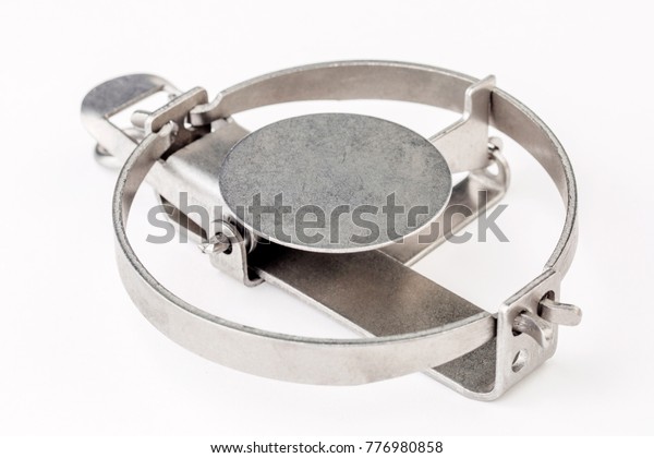 Empty Trap On White Background Hunting Stock Photo 776980858 | Shutterstock