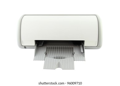 Empty Tray Printer On White Background Stock Photo 96009710 | Shutterstock