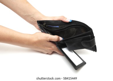 Empty Wallet Stock Photo (Edit Now) 58206691 | Shutterstock
