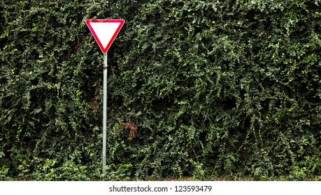 Empty Warning Sign Stock Photo 123593479 | Shutterstock