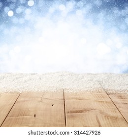 Empty Winter Background Top Stock Photo 314427926 | Shutterstock