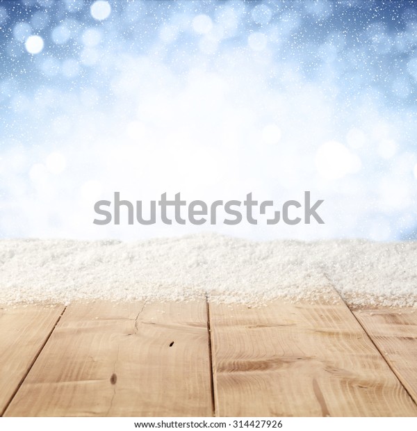 Empty Winter Background Top Stock Photo 314427926 | Shutterstock