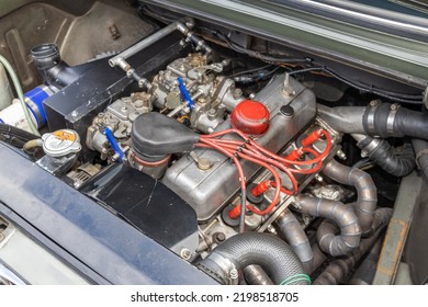 Engine Compartment Old Vehicle Stock Photo 2198518705 | Shutterstock