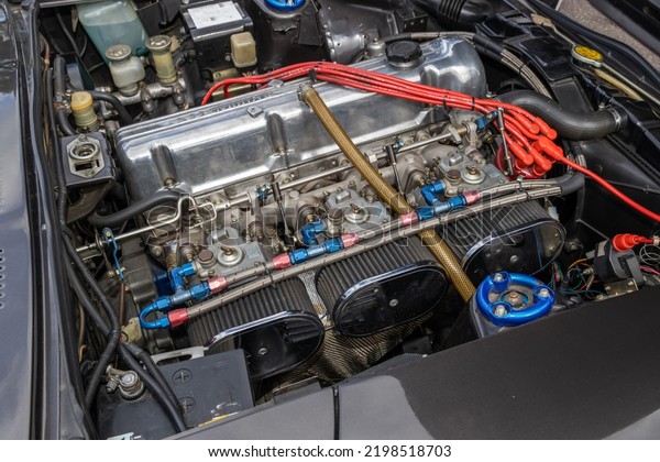 Engine Compartment Old Vehicle Stock Photo 2198518703 | Shutterstock