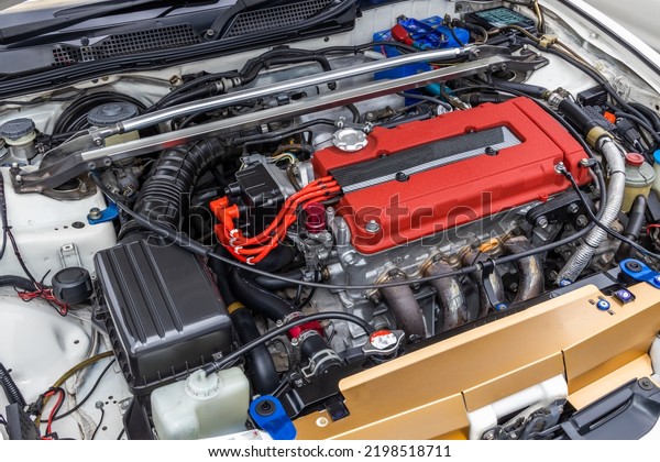 Engine Compartment Old Vehicle Stock Photo 2198518711 | Shutterstock