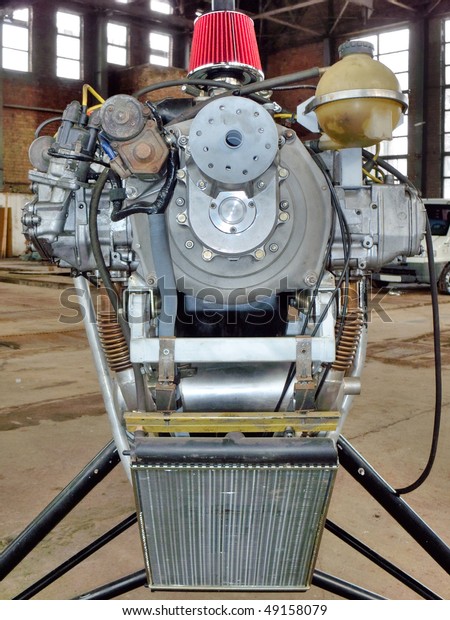 Engine Established On Ultralight Plane Stock Photo 49158079 | Shutterstock