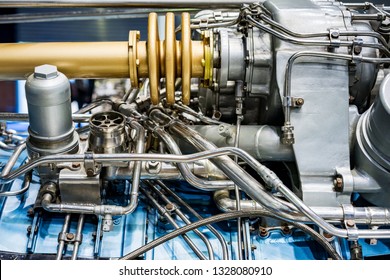 Engine Fighter Jet Internal Structure Hydraulic Stock Photo 1328080910 ...
