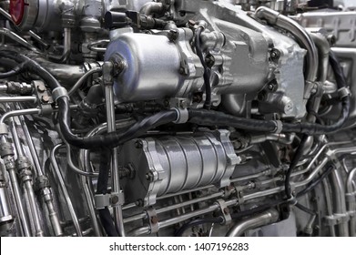 Engine Fighter Jet Internal Structure Hydraulic Stock Photo 1407196283 ...