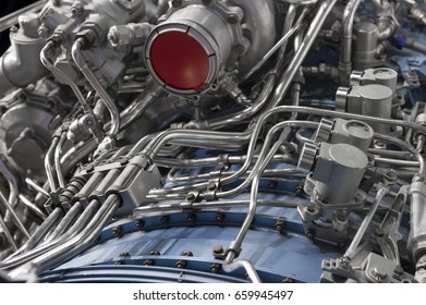 Engine Fighter Jet Internal Structure Hydraulic Stock Photo 659945497 ...