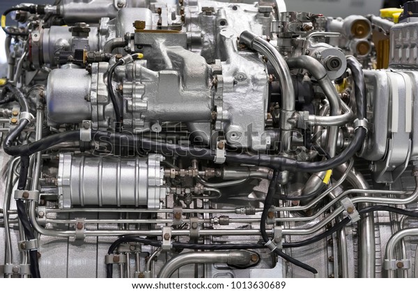 Engine Fighter Jet Internal Structure Hydraulic Stock Photo 1013630689 ...