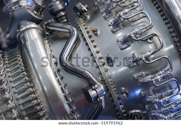 Engine Fighter Jet Internal Structure Hydraulic Stock Photo (Edit Now ...