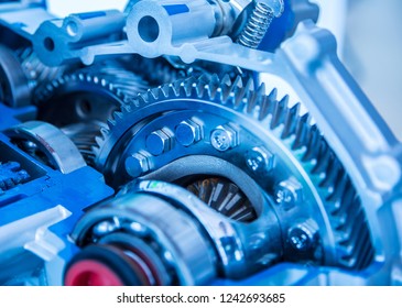 Engine Gears Wheels Closeup View Stock Photo 560016451 | Shutterstock