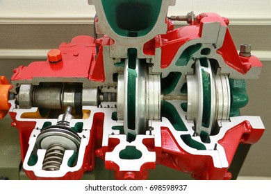 Engine Pump Water Exploded View Firefighting Stock Photo 698598937 ...