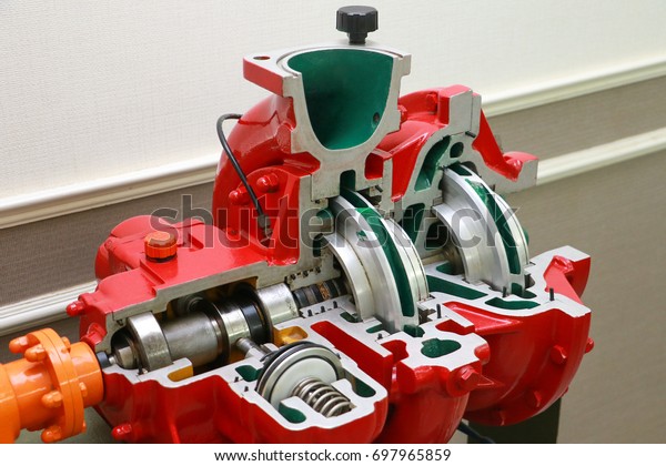 Engine Pump Water Exploded View Firefighting Stock Photo (Edit Now ...