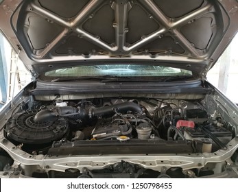Engine Room When Engine Hood Opened Stock Photo 1250798455 | Shutterstock
