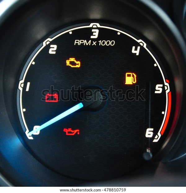 Engine Rrpm Gauge Stock Photo 478810759 | Shutterstock