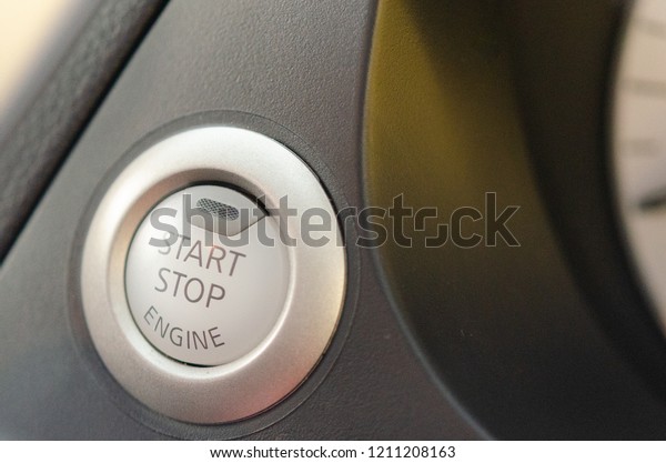 Engine Start Button On My Car Stock Photo 1211208163 | Shutterstock