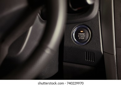 Car Stop Start Button Ignition Button Stock Photo (Edit Now) 1777342376