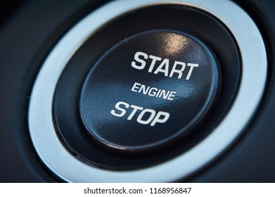 Engine Start Stop Button Close No Stock Photo 1168956847 | Shutterstock