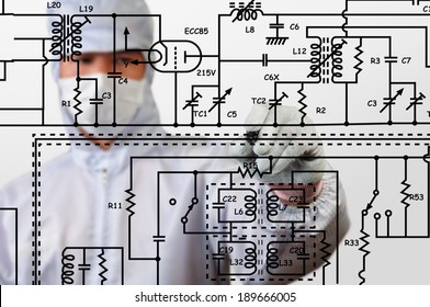 Engineer Drawing Electronics Circuit Stock Photo 189666005 | Shutterstock