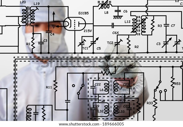 Engineer Drawing Electronics Circuit Stock Photo 189666005 | Shutterstock