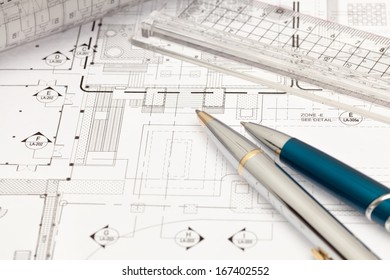 Engineering Technical Drawing Stock Photo 167402552 | Shutterstock