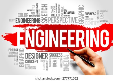 Engineering Word Cloud Concept Stock Photo 277971362 | Shutterstock