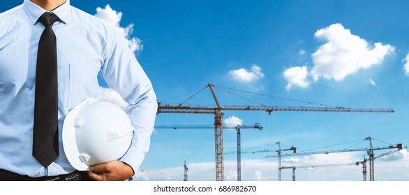 Engineers Tower Crane Stock Photo 686982670 | Shutterstock