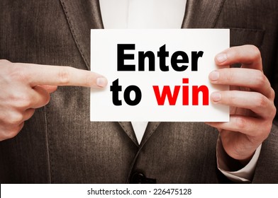 8,429 Enter competition Images, Stock Photos & Vectors | Shutterstock