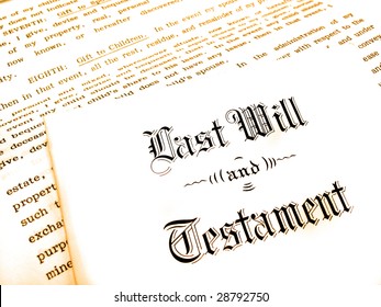 Envelope Last Will Testament Stock Photo 28792750 | Shutterstock