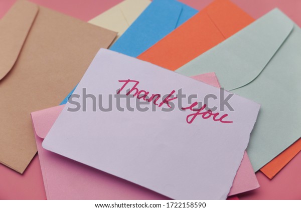 Envelope Thank You Note Stock Photo 1722158590 | Shutterstock