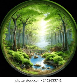 Environment Circle AI-generated image 2459251773 | Shutterstock